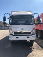 China Howo 6 Light Duty Commercial Trucks With Closed Box 3 Ton for sale