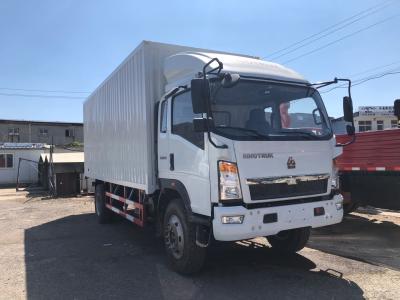 China Howo 6 Light Duty Commercial Trucks With Closed Box 3 Ton for sale