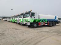 China 1500L Sinotruk Howo 10 Wheels 6x4 336hp Water Tank Truck for sale