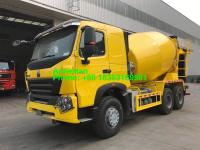 China HC16 Sinotruk 10M3 Mixer Tank Truck With Italy Pump And Motor for sale