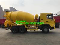 China A7 Sinotruk Mixer Tank Truck LHD RHD 10 Wheel 340hp for sale