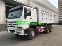 China 371hp Mid Lifting 20M3 40T Euro 2 Ghana Dump Truck for sale