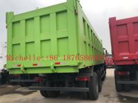 China 3 Axle 30cbm 45 Ton 8*4 12 Wheeler Dump Truck For 2 Passengers for sale