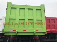 China 3 Axle 30cbm 45 Ton 8*4 12 Wheeler Dump Truck For 2 Passengers for sale