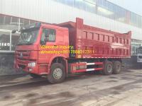 China Heavy Duty Sinotruk HOWO 6x4 30 Tons Tipper Dump Truck for sale