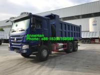China Blue 20M3 40T LHD Heavy Duty Dump Truck Front Lifting for sale