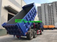 China Blue 20M3 40T LHD Heavy Duty Dump Truck Front Lifting for sale