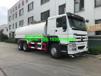 China Sinotruk Howo 7 20000L 6x4 Water Tank Truck With Spray System for sale