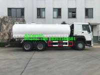 China Sinotruk Howo 7 20000L 6x4 Water Tank Truck With Spray System for sale