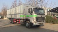 China Howo Sinotruk Wing Van Mobile Truck Beverage Transport for sale