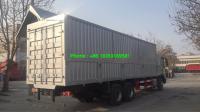 China Howo Sinotruk Wing Van Mobile Truck Beverage Transport for sale