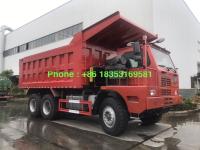 China ZZ5707S3840AJ 63Km/h 371hp LHD 70T Mining Dump Truck for sale