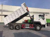 China 3 Axle Lhd Howo 6×4 Heavy Duty Dump Truck 371hp For Construction Business for sale