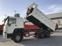 China 3 Axle Lhd Howo 6×4 Heavy Duty Dump Truck 371hp For Construction Business for sale