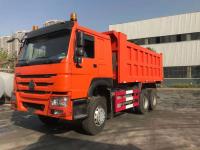 China 3 Axle Lhd Howo 6×4 Heavy Duty Dump Truck 371hp For Construction Business for sale