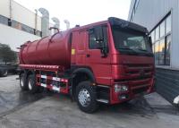 China SINOTRUK HOWO 6X4 336hp Vacuum Sewage Suction Truck for sale