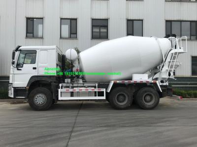 China 10 Wheels 10M3 Concrete Mixer Truck Sinotruk Howo 7 336hp Euro2 RHD for sale