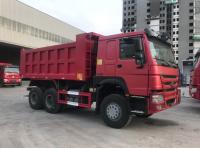China Red Howo 7 Sinotruk Howo 6x4 Dump Truck 10 wheels 20M3 40T for sale