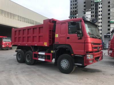 China Red Howo 7 Sinotruk Howo 6x4 Dump Truck 10 wheels 20M3 40T for sale