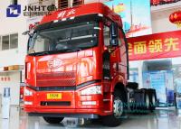 China Faw J6P Euro 2 350hp 10 Wheels 6x4 Tractor Truck With Double Bunkers for sale