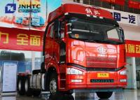 China Faw J6P Euro 2 350hp 10 Wheels 6x4 Tractor Truck With Double Bunkers for sale