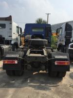 China Blue Sinotruk Howo 371 Prime Mover Truck Tractor Trailer Truck ZZ4257N3241W for sale