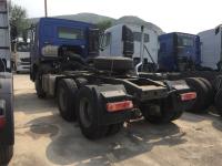 China Blue Sinotruk Howo 371 Prime Mover Truck Tractor Trailer Truck ZZ4257N3241W for sale