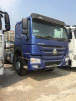 China Blue Sinotruk Howo 371 Prime Mover Truck Tractor Trailer Truck ZZ4257N3241W for sale