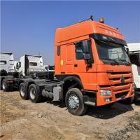 China Orange Howo Sinotruk 371 Trailer Head Truck ZZ4257V3241V for sale
