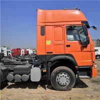 China Orange Howo Sinotruk 371 Trailer Head Truck ZZ4257V3241V for sale