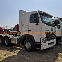China White Sinotruk A7 6x4 Prime Mover Truck Howo 6x4 Tractor Truck for sale