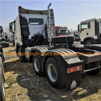 China White Sinotruk A7 6x4 Prime Mover Truck Howo 6x4 Tractor Truck for sale