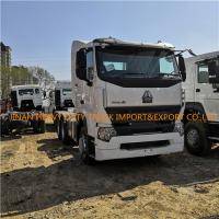 China White Sinotruk A7 6x4 Prime Mover Truck Howo 6x4 Tractor Truck for sale
