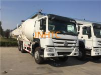 China HW76 Cabin Mercedes Concrete Mixer Truck With Throttle Control for sale