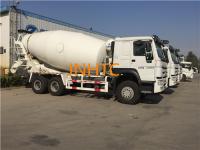 China HW76 Cabin Mercedes Concrete Mixer Truck With Throttle Control for sale