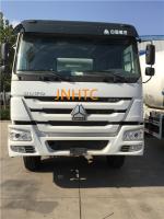 China HW76 Cabin Mercedes Concrete Mixer Truck With Throttle Control for sale