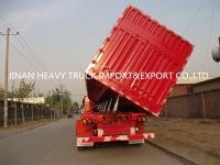 China 3 Axle 4 Axle 35/40 CBM Heavy Duty Semi Trailers 60 Tons Dump Semi Trailer Dumper for sale