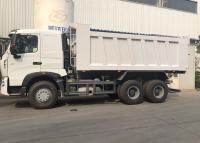 China Sinotruk HOWO A7 6x4 371hp White Dump Truck Tipper Truck Cargo Truck for sale