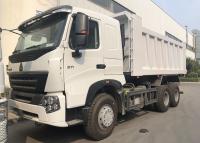 China Sinotruk HOWO A7 6x4 371hp White Dump Truck Tipper Truck Cargo Truck for sale