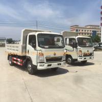 China 5T Small Light Duty Commercial Trucks 4x2 Sino Howo Dump Truck for sale