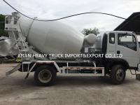 China HOWO 3cbm 5M3 Light Duty Commercial Trucks 4x2 Self Loading Concrete Mixer Truck for sale