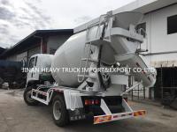 China HOWO 3cbm 5M3 Light Duty Commercial Trucks 4x2 Self Loading Concrete Mixer Truck for sale