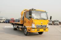China Sinotruk HOWO Light Duty 6 Ton Rescue Road Wrecker Tow Truck Recovery Vehicle for sale