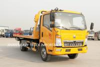 China Sinotruk HOWO Light Duty 6 Ton Rescue Road Wrecker Tow Truck Recovery Vehicle for sale