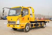 China Sinotruk HOWO Light Duty 6 Ton Rescue Road Wrecker Tow Truck Recovery Vehicle for sale