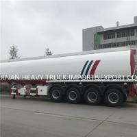 China 3 Axles 45000 50000 Liters Heavy Duty Semi Trailers Oil Diesel Fuel Tanker for sale