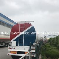 China 3 Axles 45000 50000 Liters Heavy Duty Semi Trailers Oil Diesel Fuel Tanker for sale