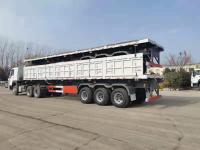 China 70 ton Sinotruk Heavy Duty Semi Trailers Side Dump Semi Trailer Vehicle for sale
