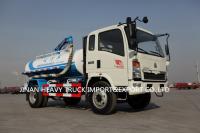 China Fecal Collection Sewage Vacuum Suction Truck SINOTRUK Light Howo 5000 Liter for sale