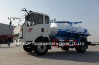 China HOWO 4X2 Light Duty Truck 4cbm 1000 Gallons Sewage Suction Cleaning for sale